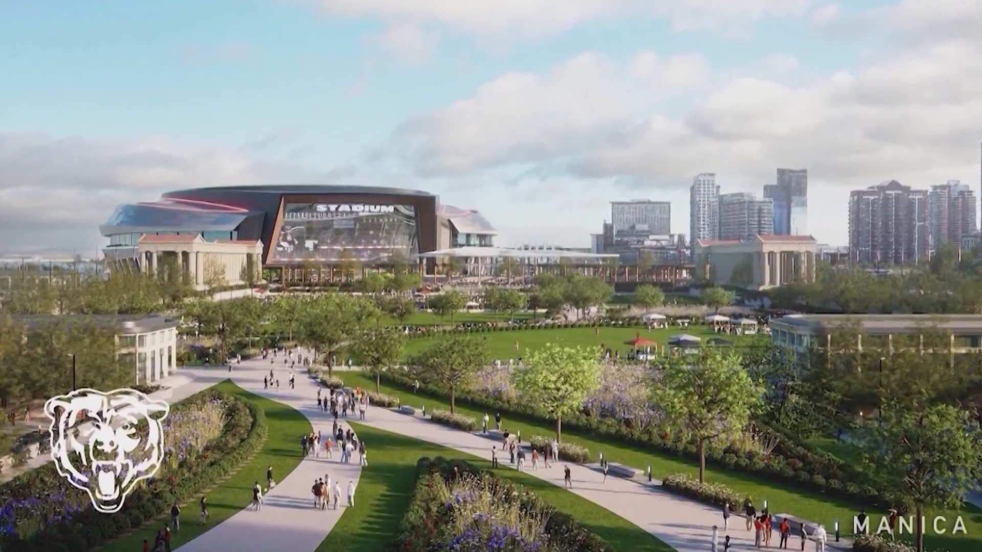 Bears release survey asking for fan feedback on building new stadium ...