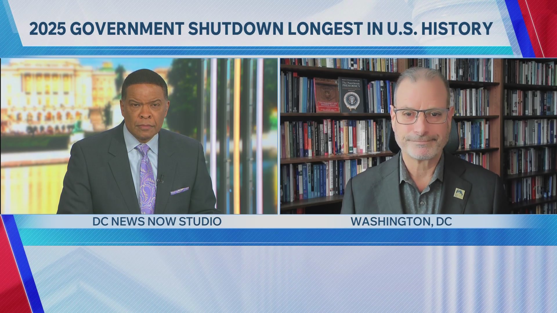 2025 Government Shutdown: Longest in U.S. History – DC News Now | DC ...