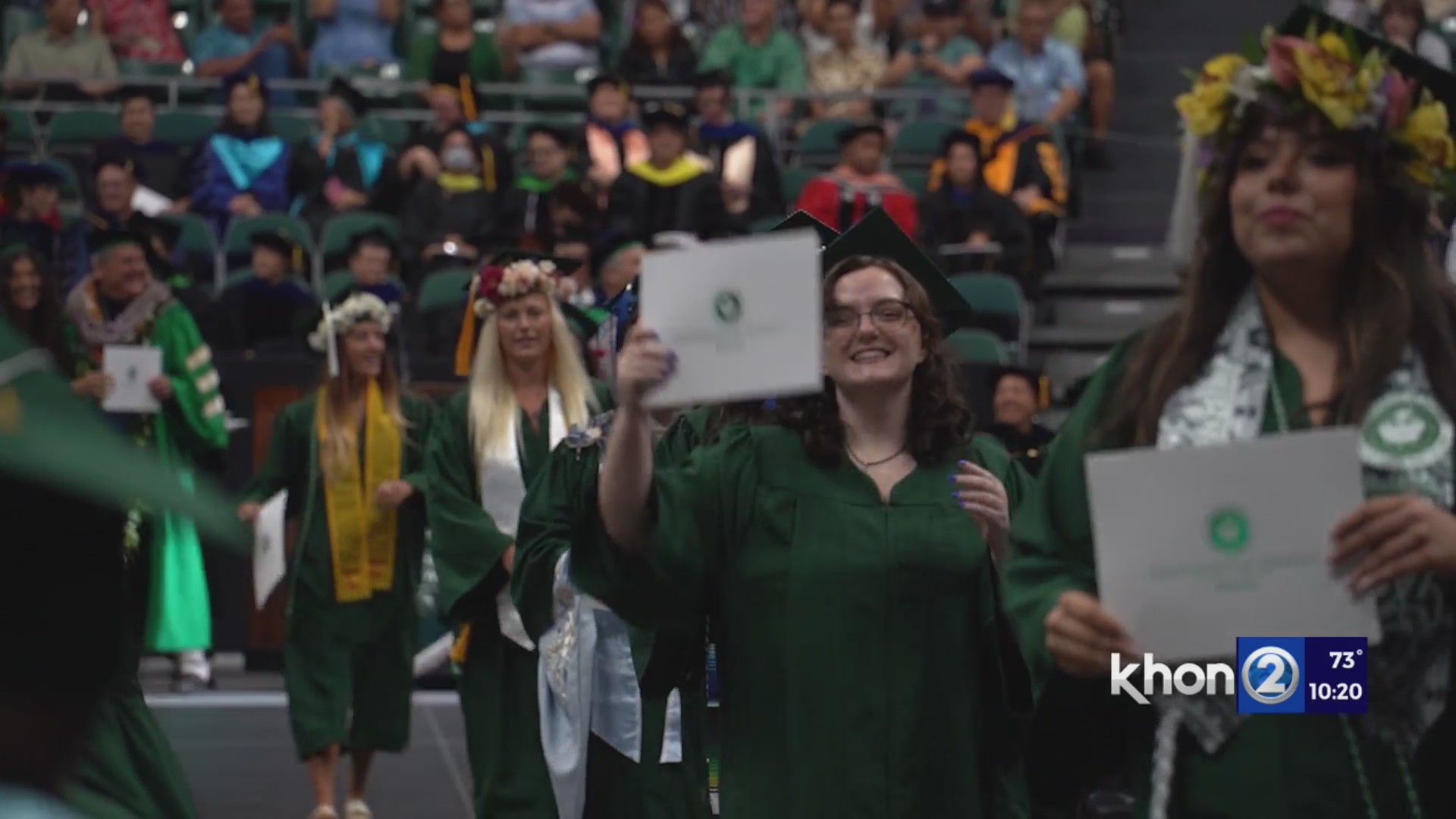 UH Manoa graduates celebrated in mid-year commencement ceremony – KHON2