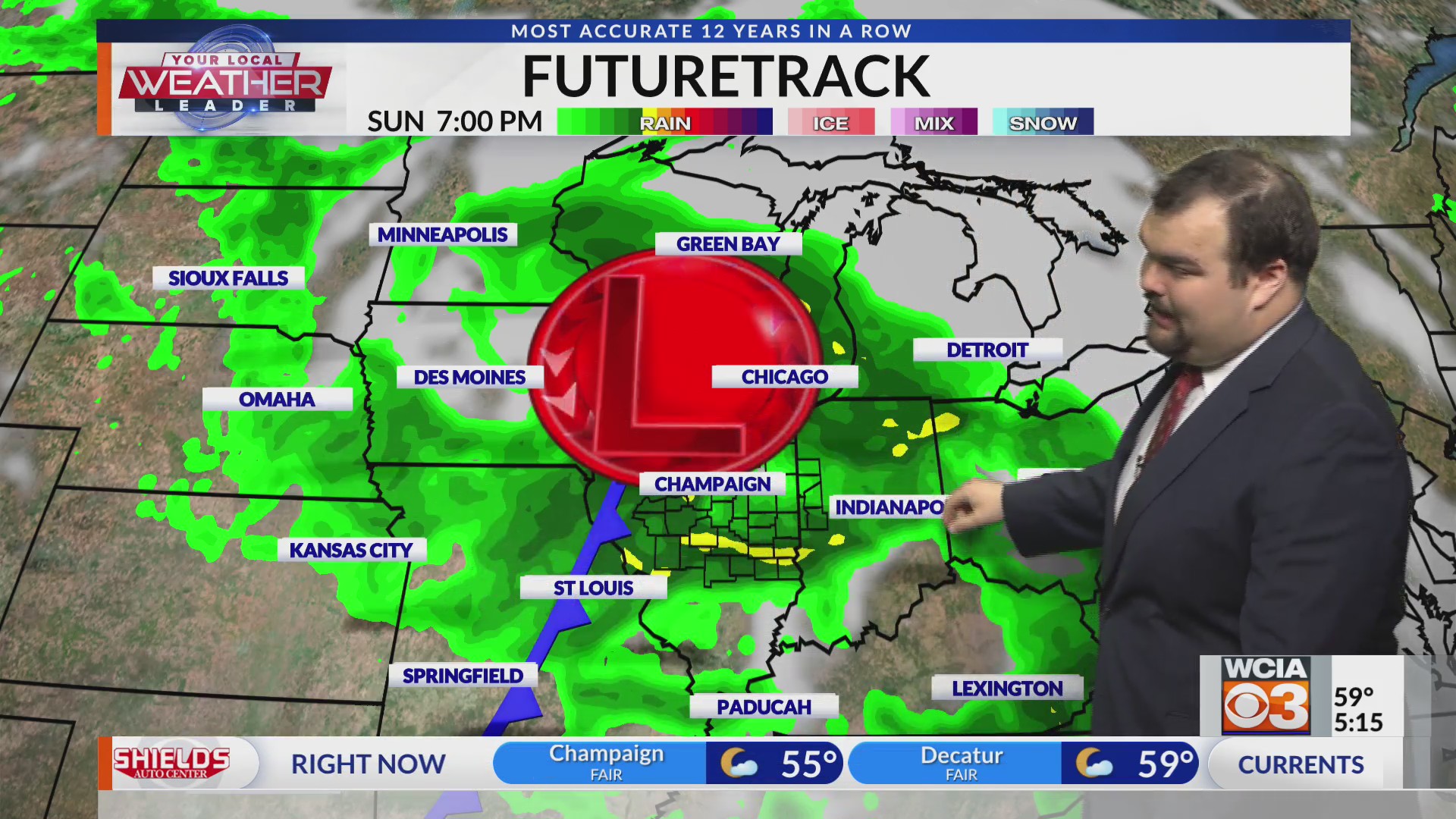 Weather Now: A Break in the Storms Today, But More Return Tomorrow ...