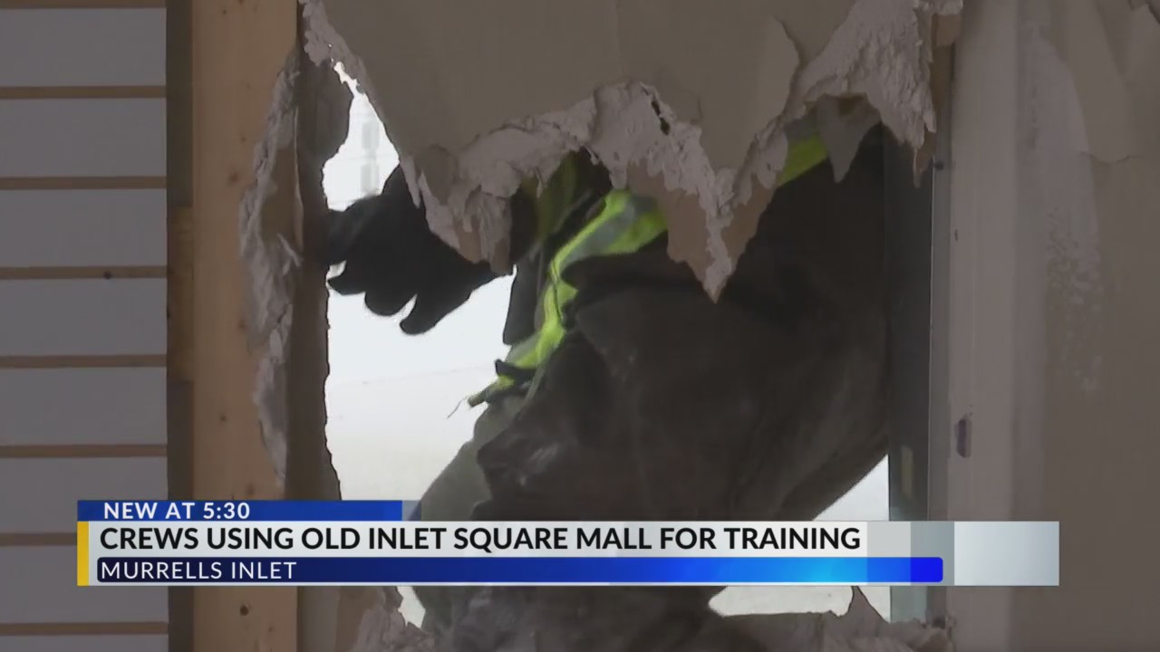 Murrells Inlet-Garden City Fire District trains at Inlet Square Mall ...