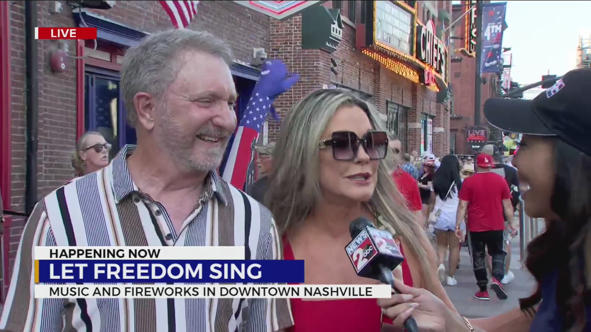 Let Freedom Sing: music and fireworks in downtown Nashville – WKRN News 2