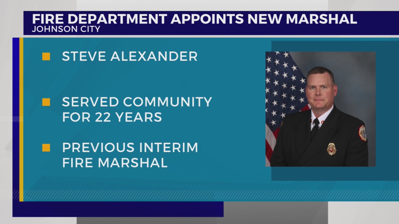 Johnson City Fire Department appoints new fire marshal – WJHL | Tri ...