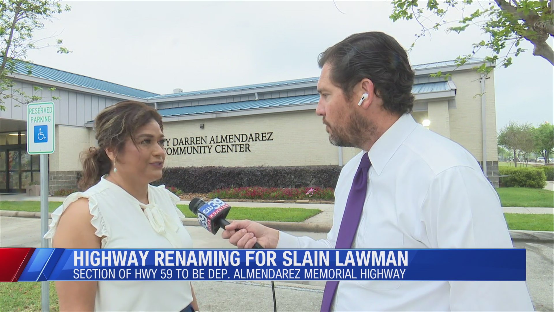 N. Houston highway honors Deputy Darren Almendarez | CW39 HOUSTON ...