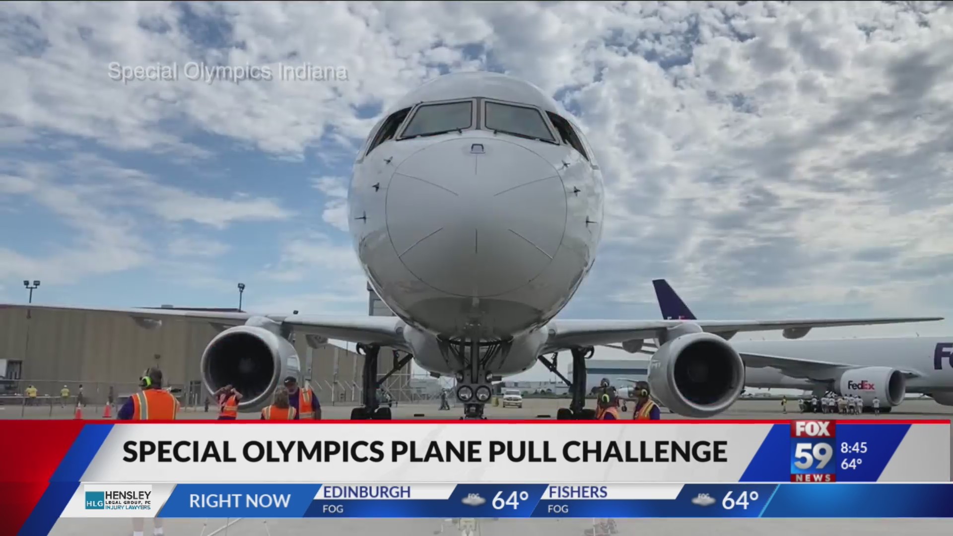 Special Olympics Plane Pull Challenge – Fox 59