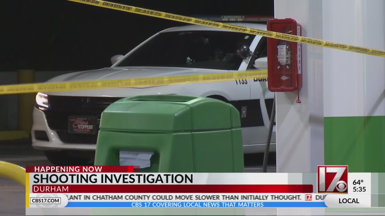 Man shot during gas station armed robbery in Durham – CBS17.com