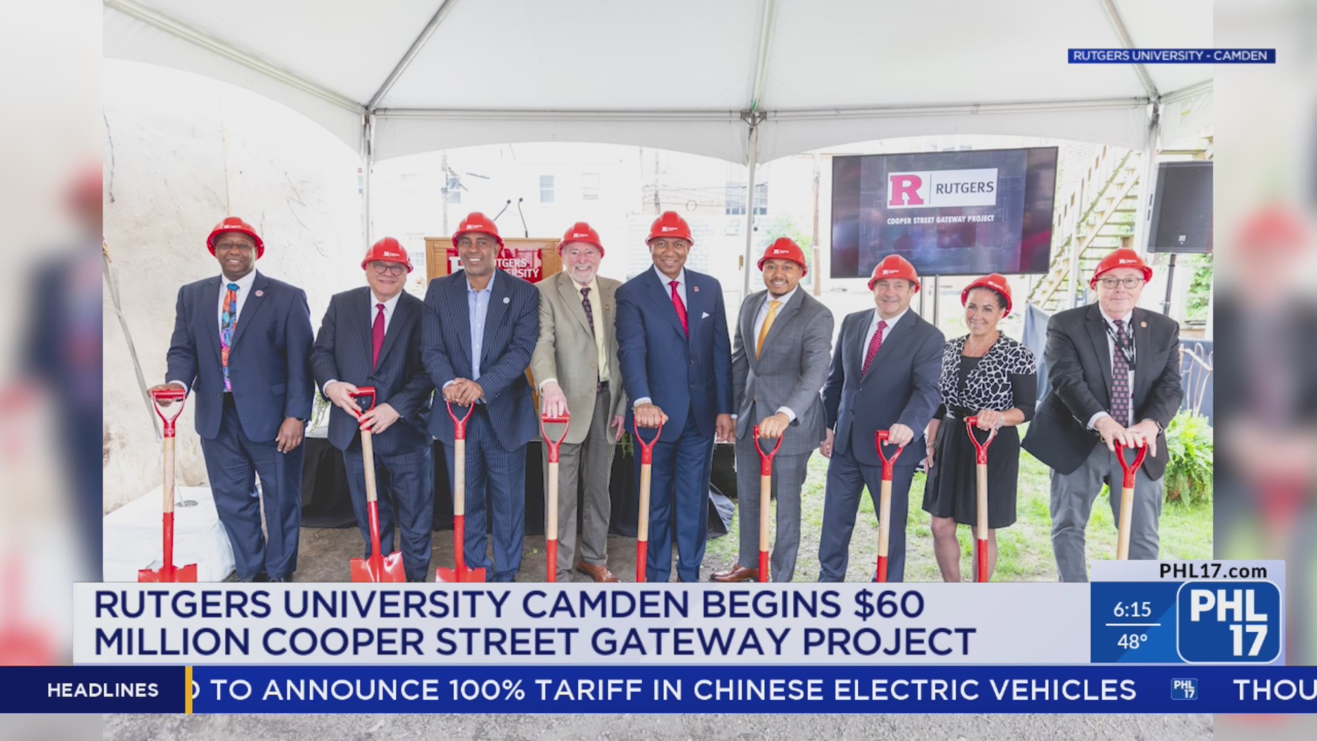 Rutgers University Camden breaks ground on new buildings – PHL17.com