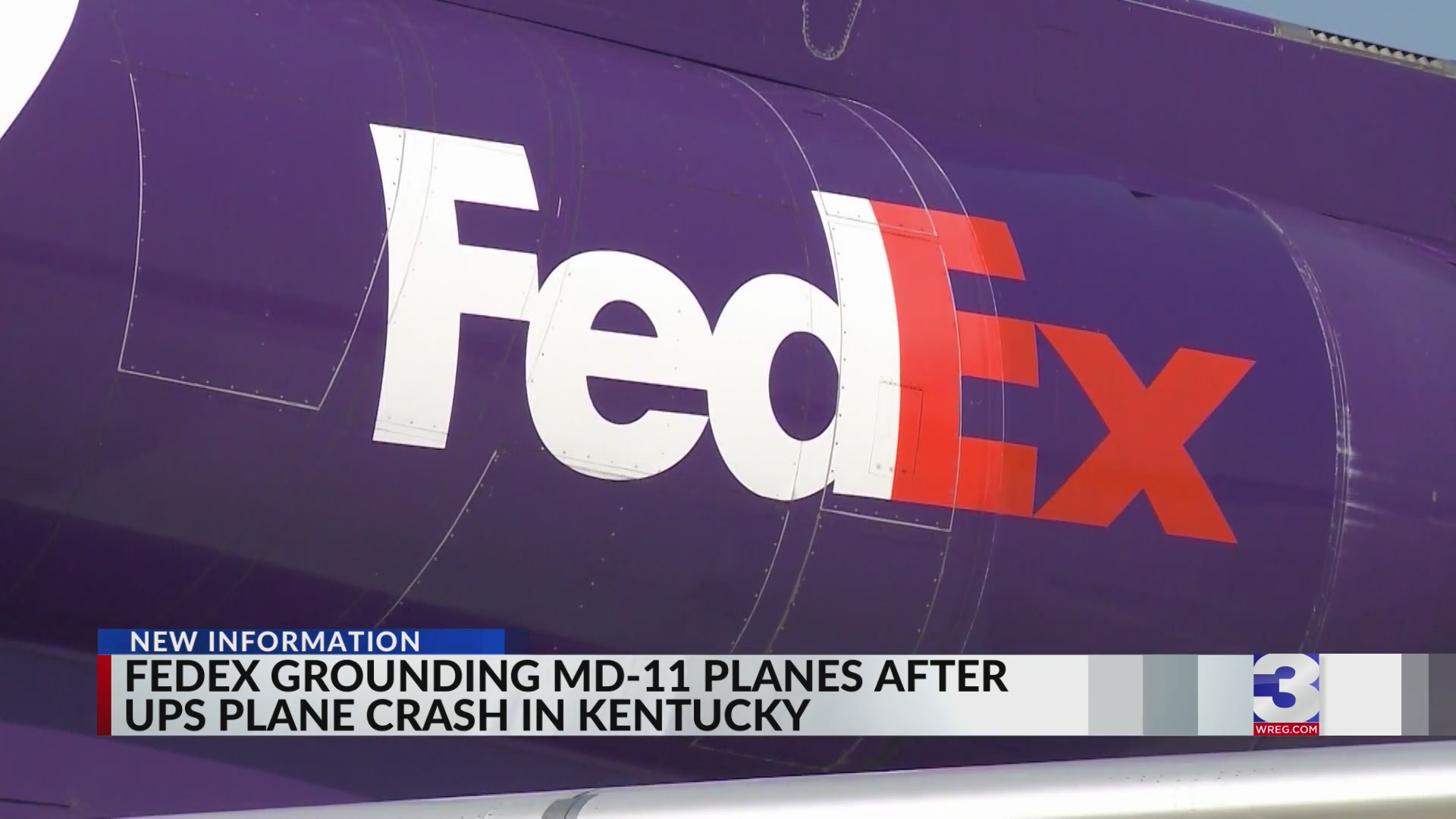 FedEx grounds MD-11 fleet, conducting safety review – WREG.com