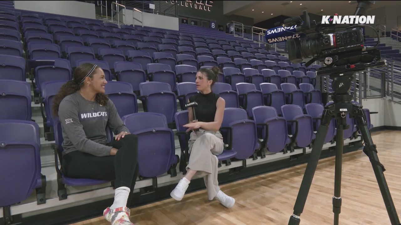 EXCLUSIVE: K-State volleyball’s Aliyah Carter on K-Nation – KSNT 27 News