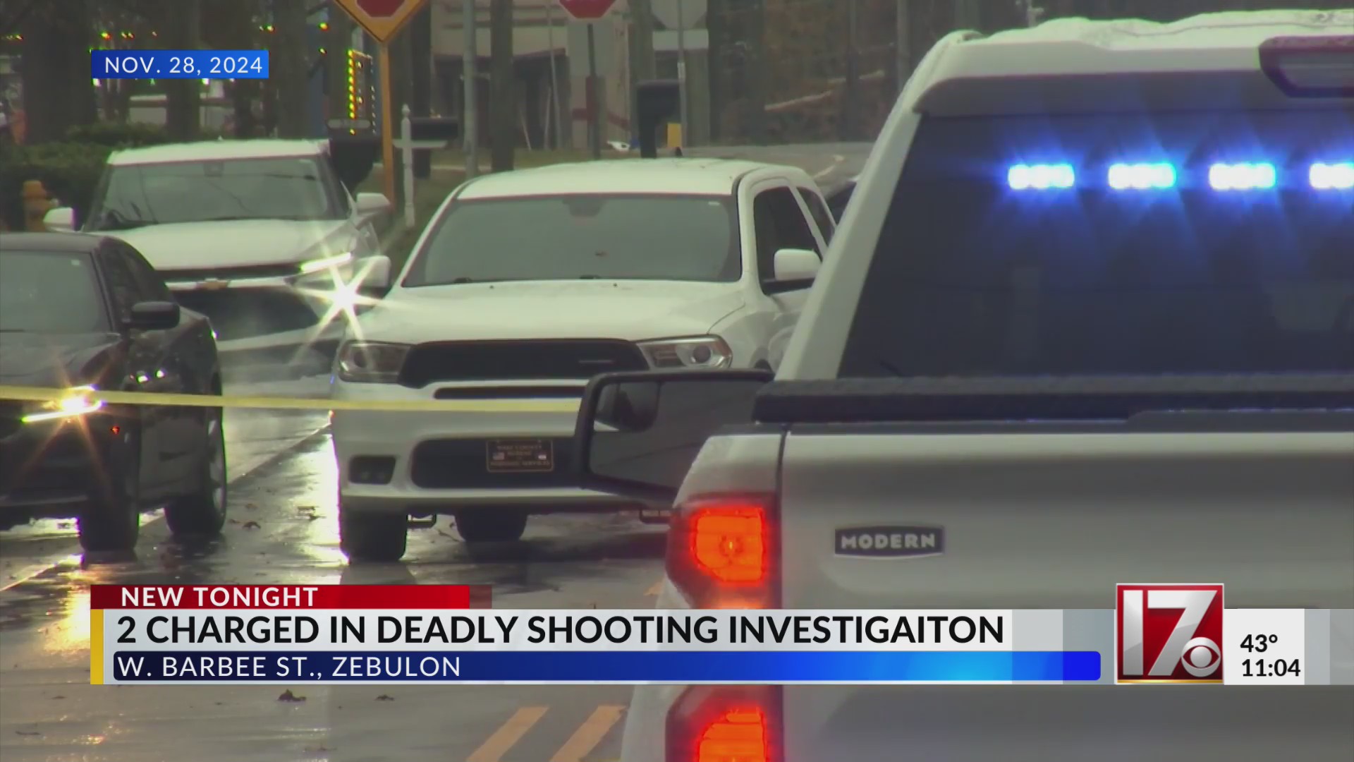 Two charged in deadly Thanksgiving Day shooting in Zebulon – CBS17.com