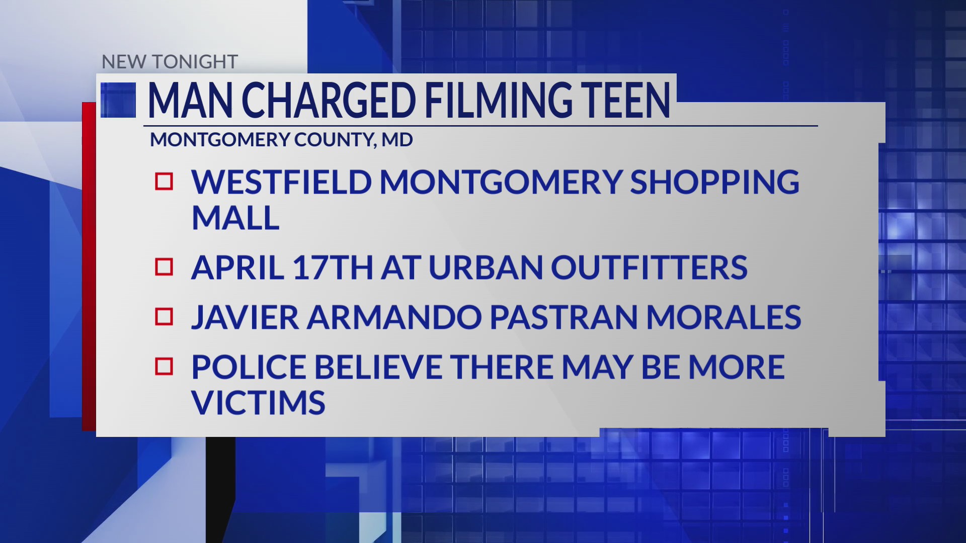 Man denied bond after recording teen in Westfield Montgomery mall ...