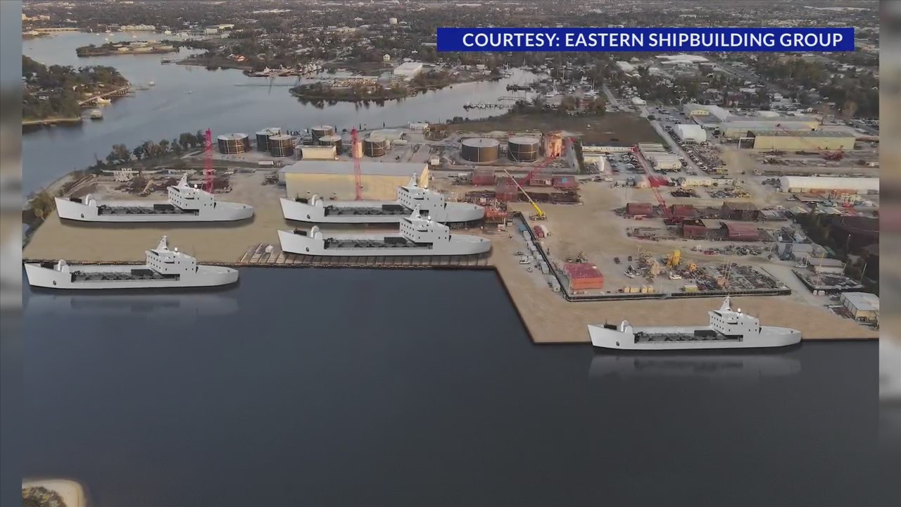 Eastern Shipbuilding Group’s new facility will have an economic impact ...
