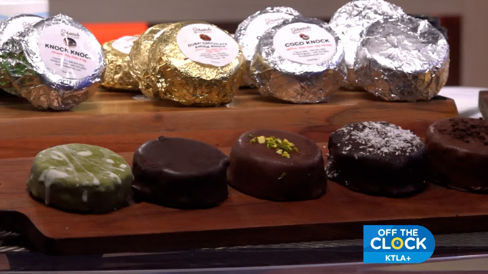 Tasting the ‘famous’ Knock Knocks from Scratch Bakery – KTLA