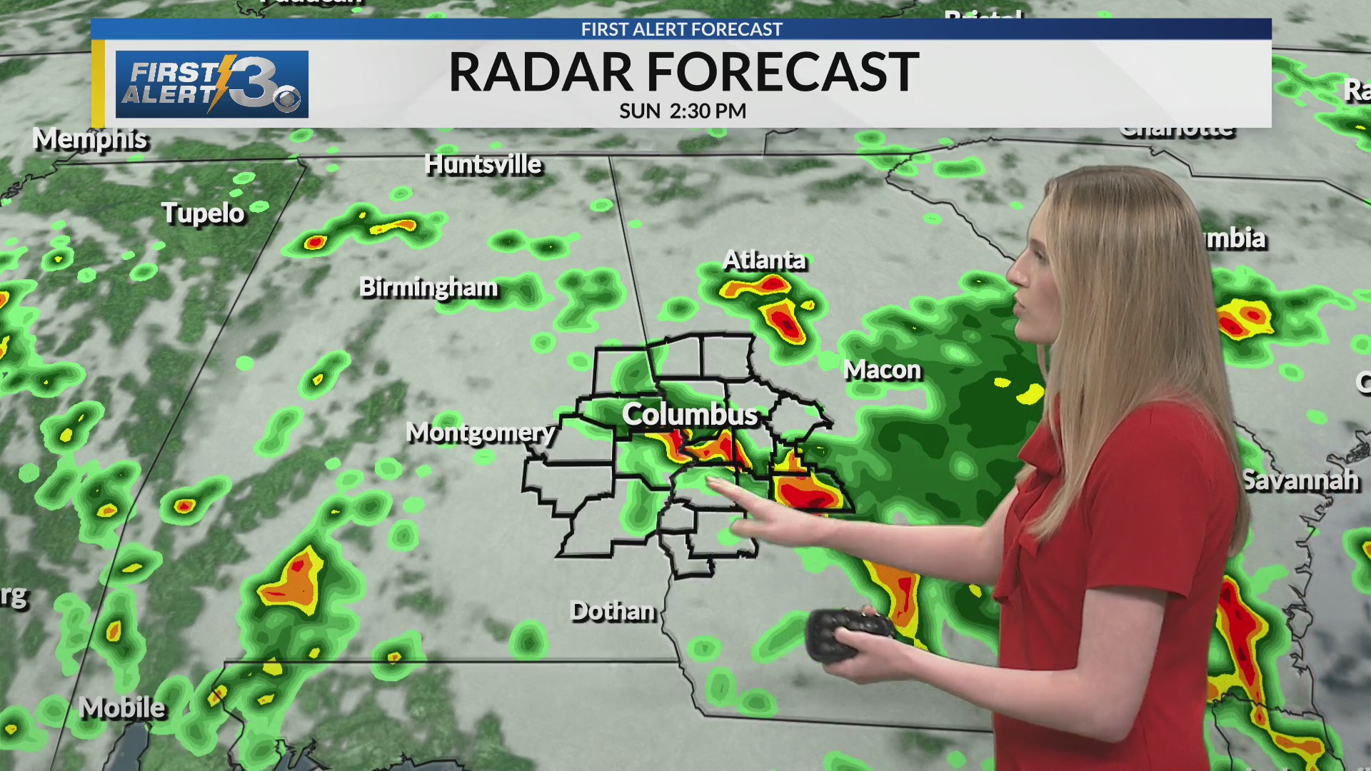 Kaylee Saturday Evening Weather – WRBL