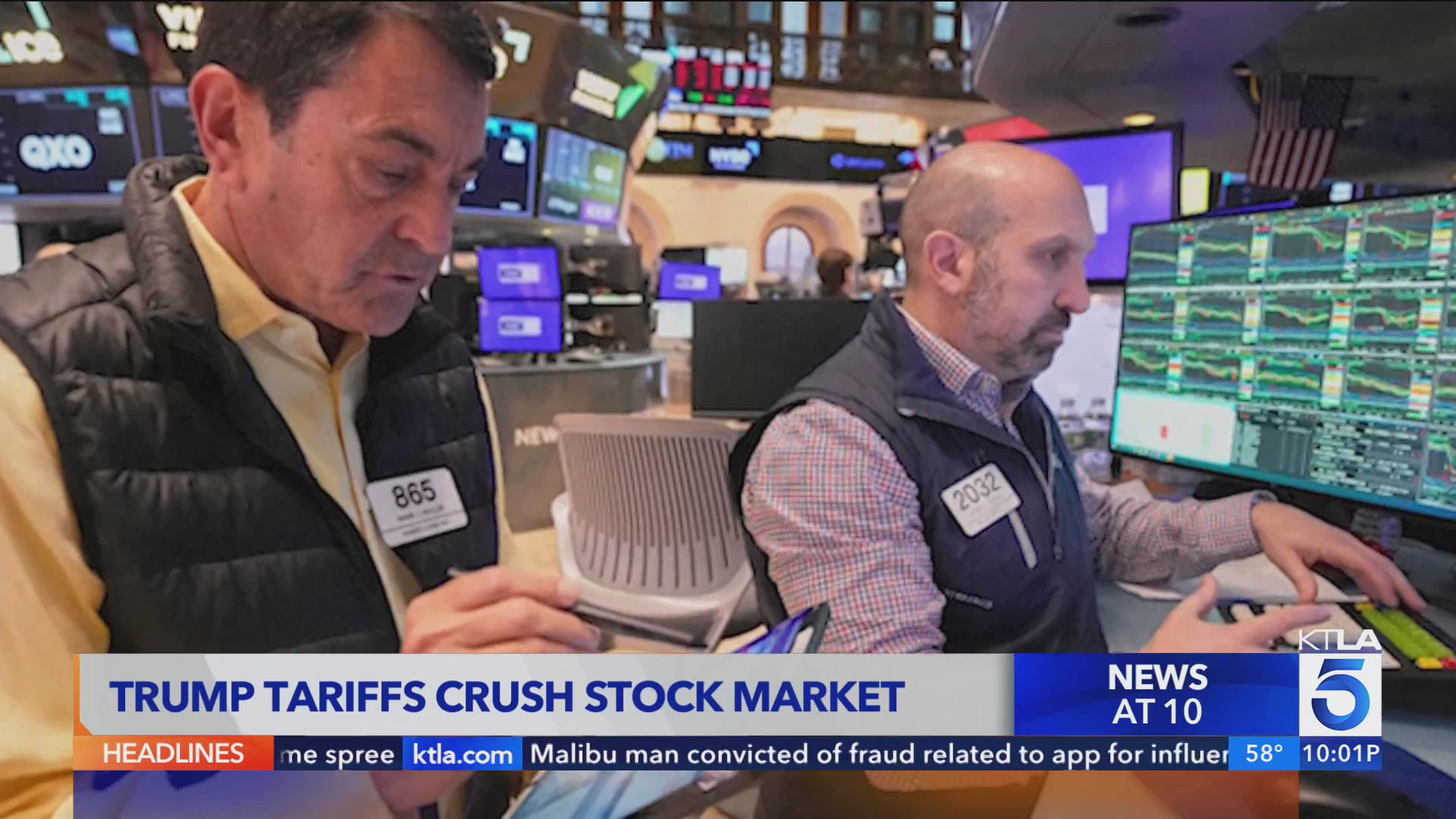 Trump tariffs crash the stock market – KTLA