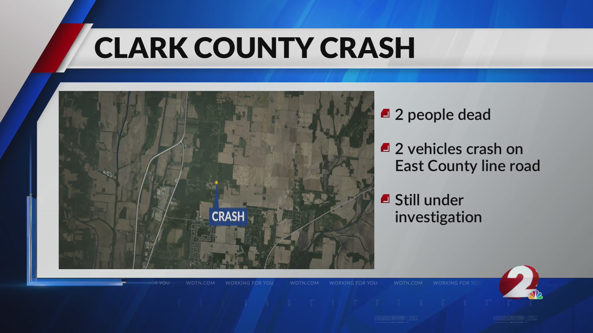 Investigation continues into Clark Co. crash that left 2 dead – WDTN.com