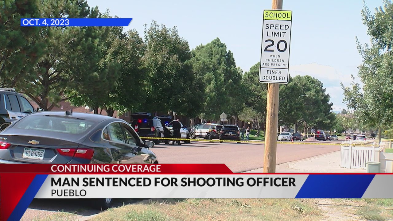 Man who shot Pueblo Police officer sentenced to 44 years – FOX21 News ...