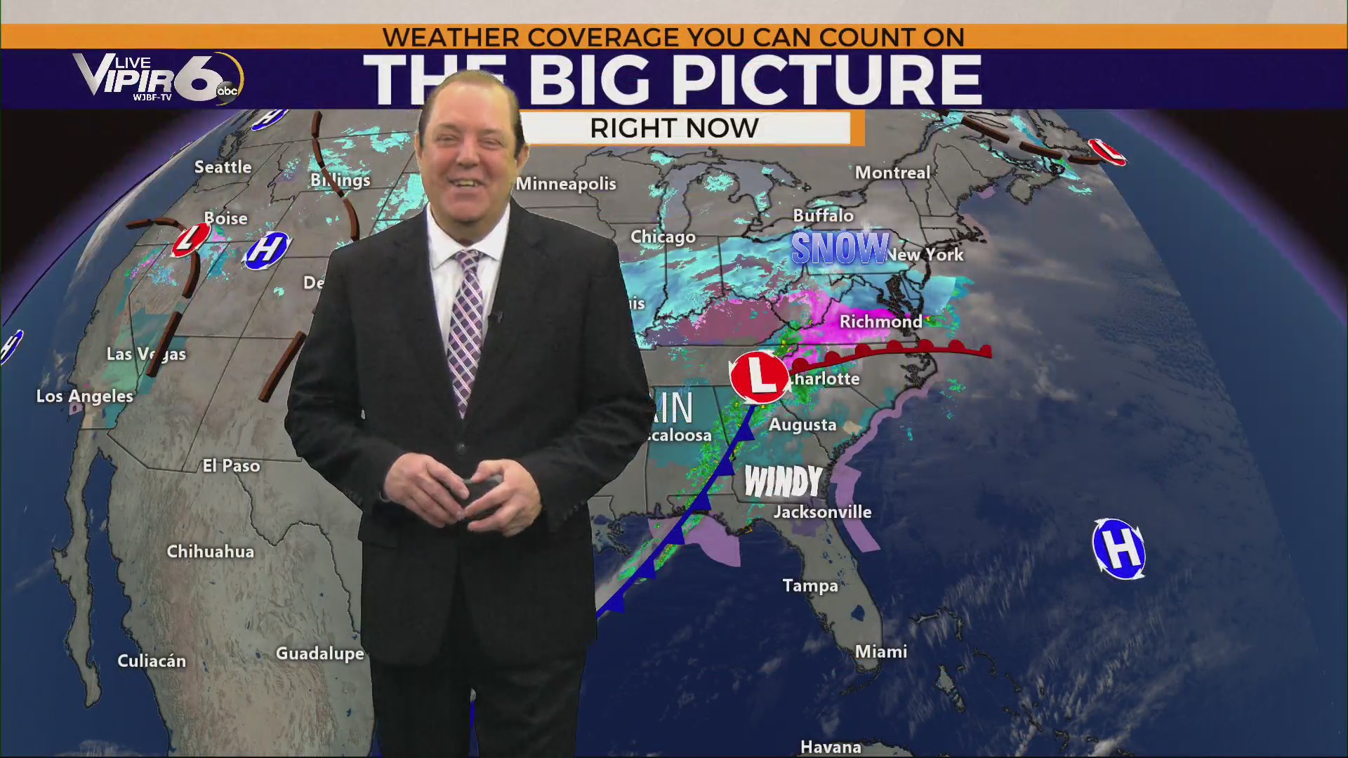 Live VIPIR 6 Forecast Monday, January 6, 2025 – WJBF