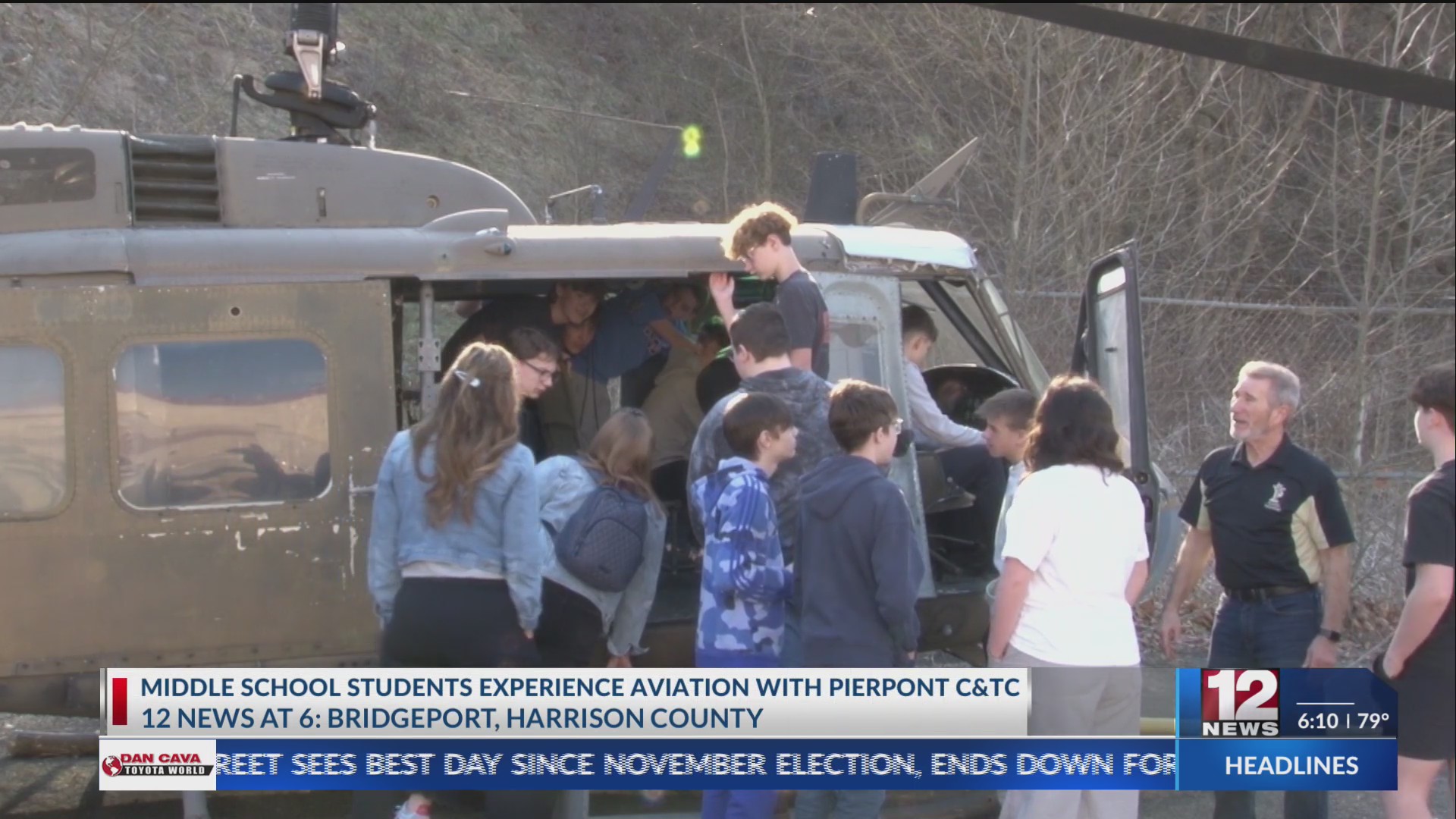 Harrison County middle school students learn about local aviation ...