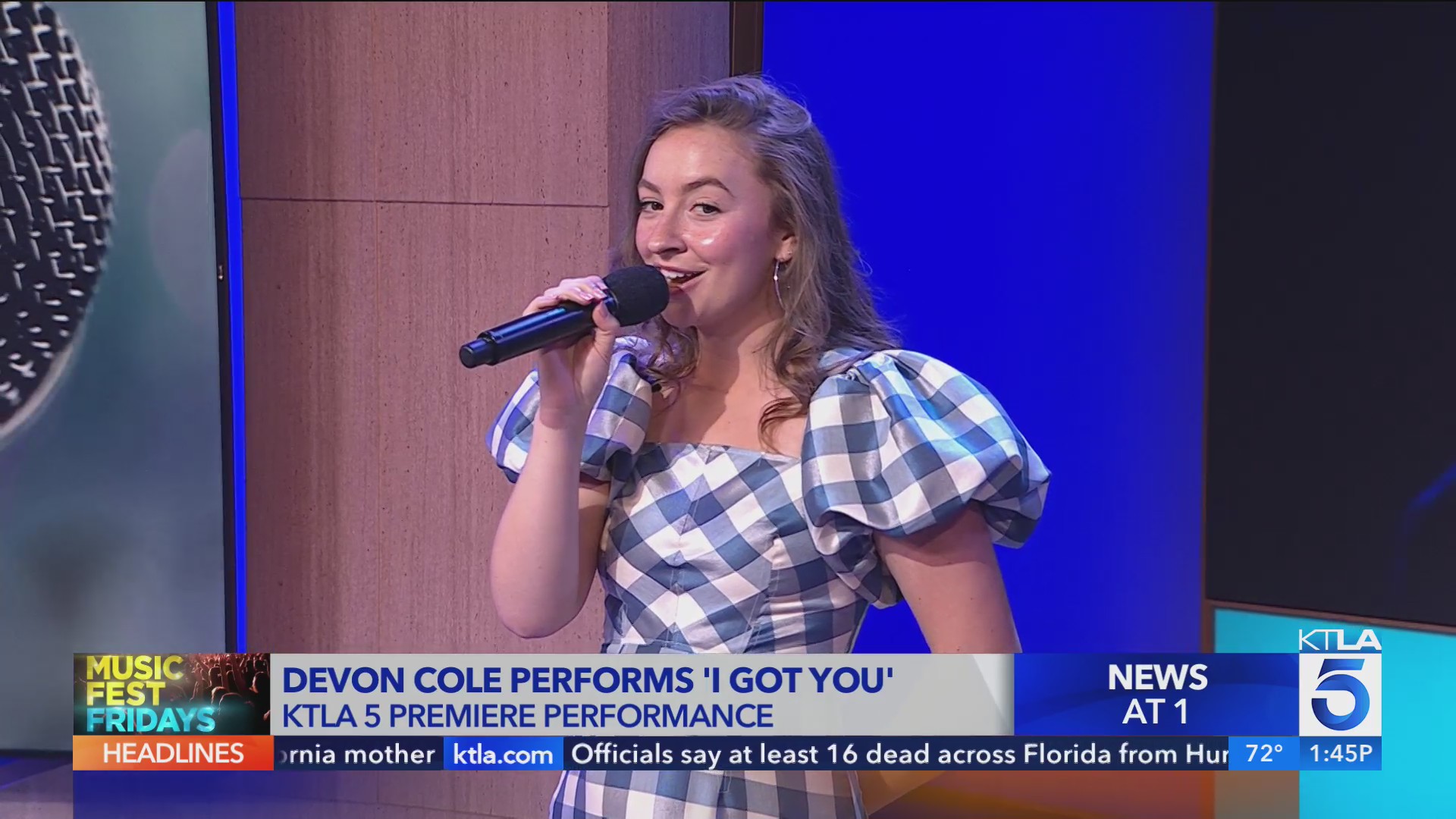Music Fest Fridays: Devon Cole performs ‘I Got You’ – KTLA