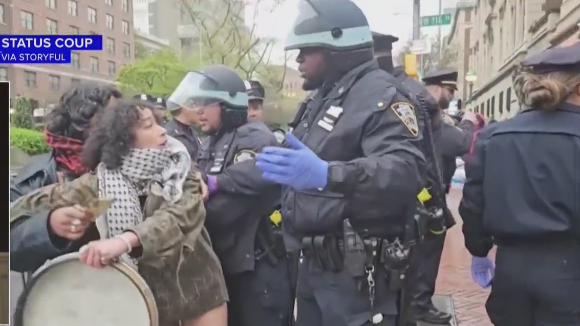 Pro-Palestine protests on campus ‘spiraled out of control’: Columbia ...