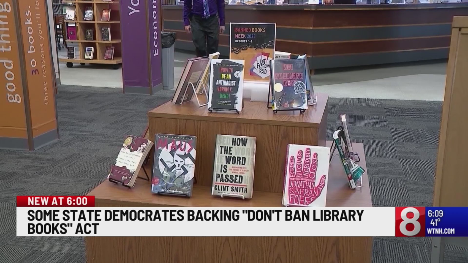 Democrats push ‘Don’t Ban Library Books Act’ – WTNH.com