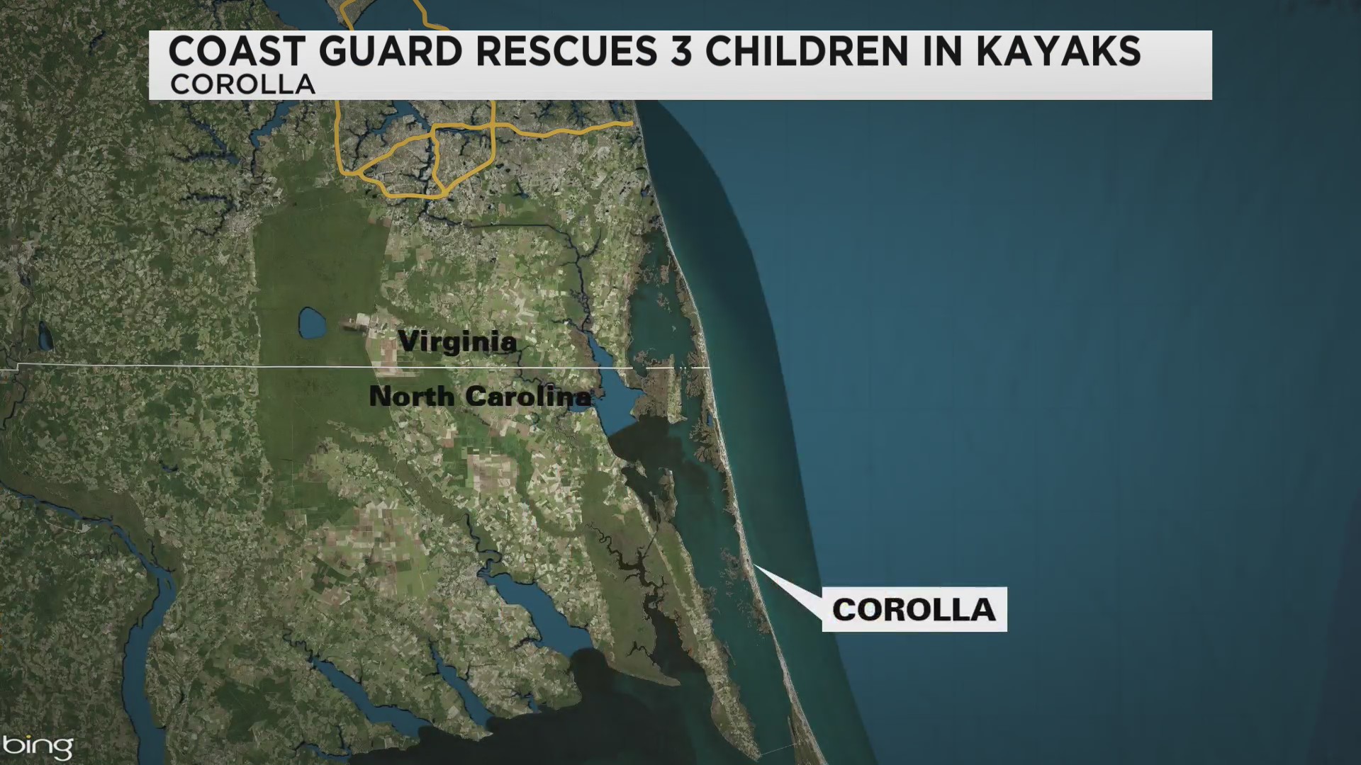Missing kids rescued after Corolla kayaking mishap – WAVY.com