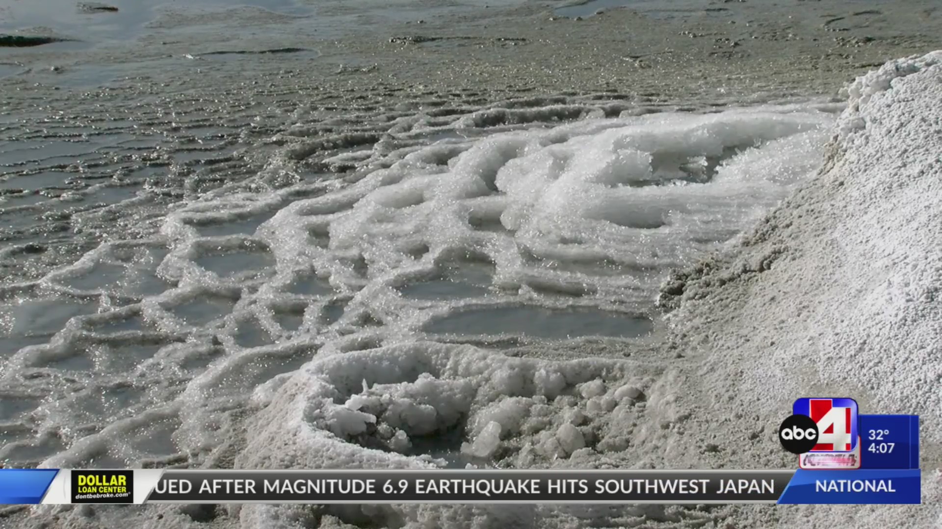 How you can see mirabilite mounds at the Great Salt Lake – ABC4 Utah