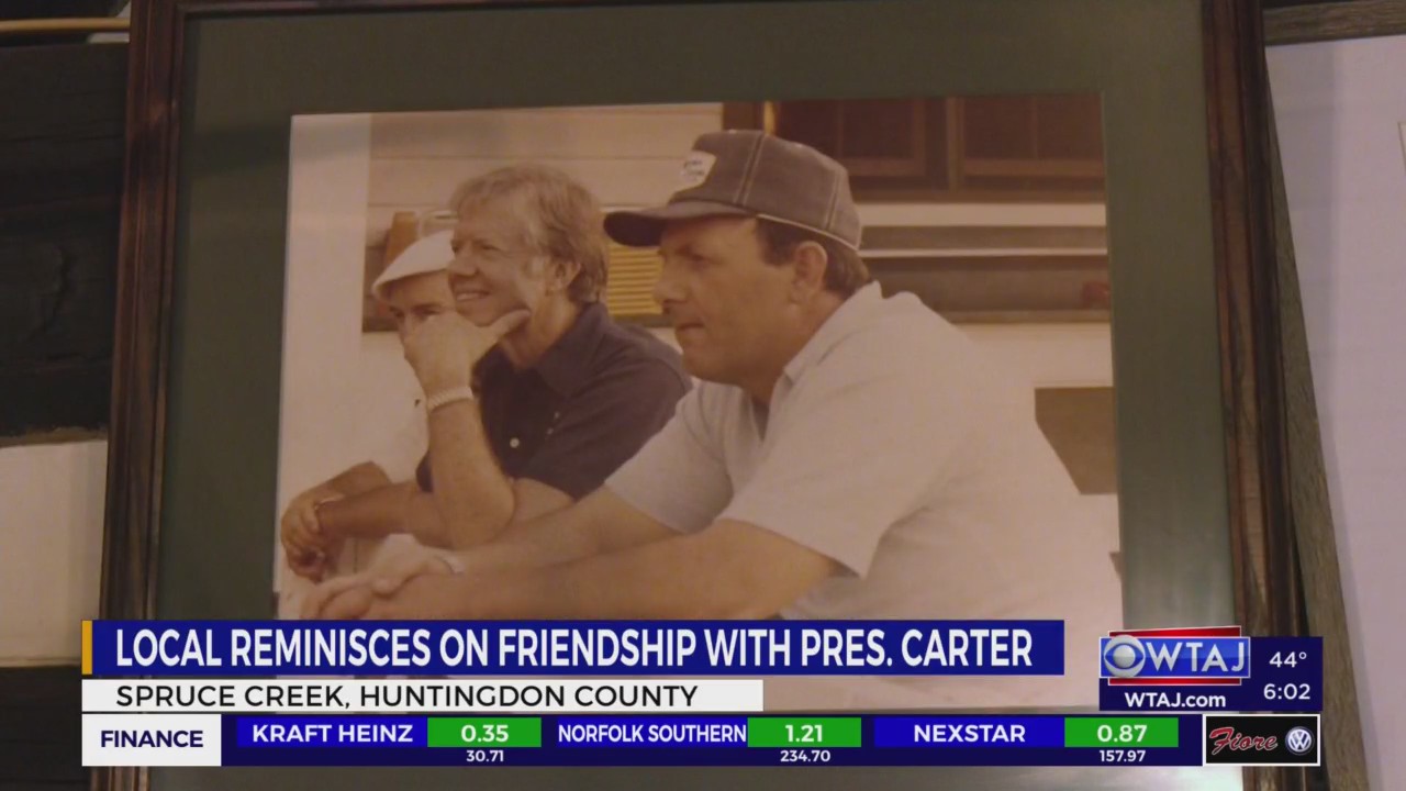 Huntingdon farmer reminisces on friendship with President Carter – WTAJ ...