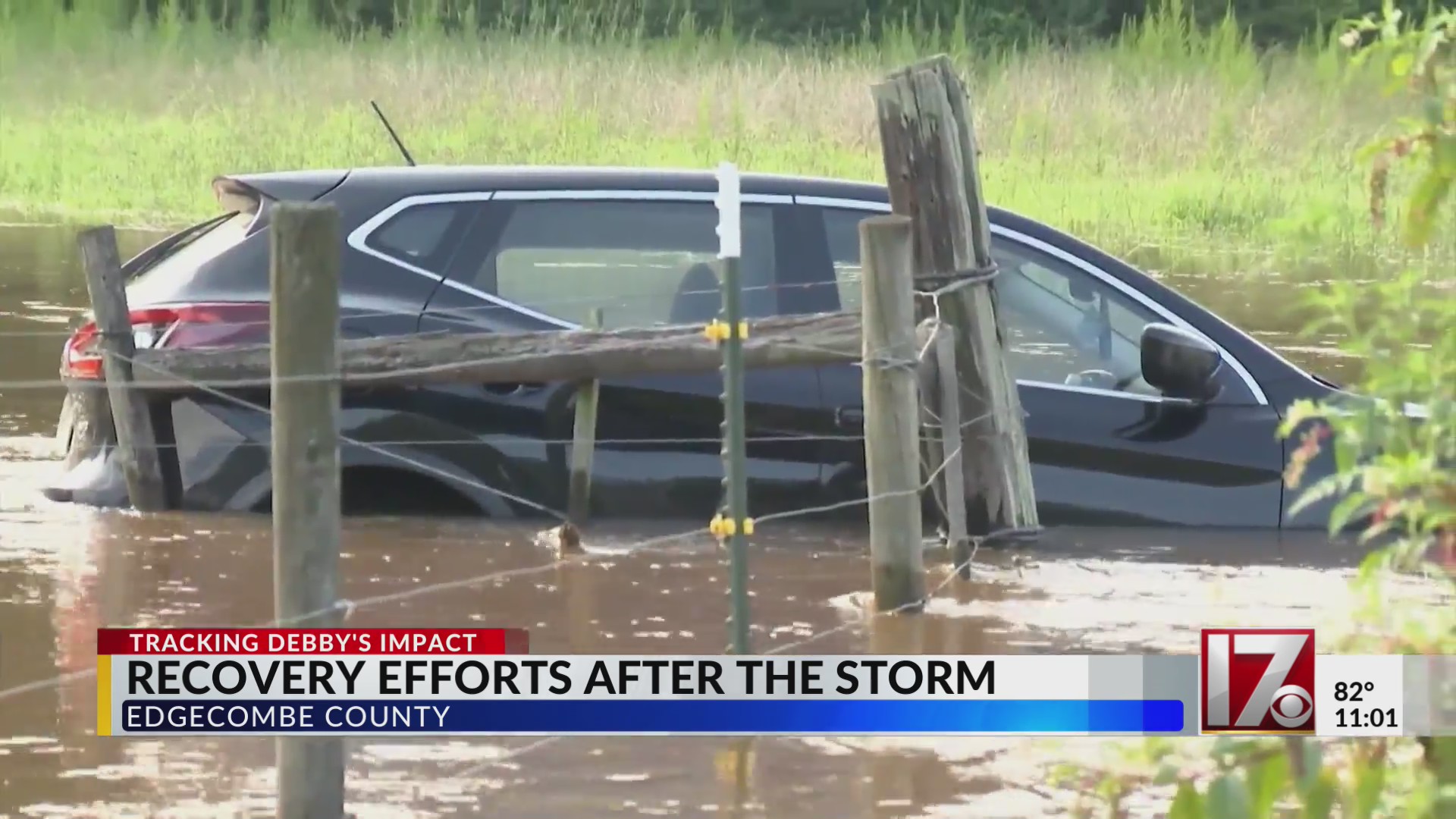 Crews rescue 40+ from flooded areas in Edgecombe Co. – CBS17.com