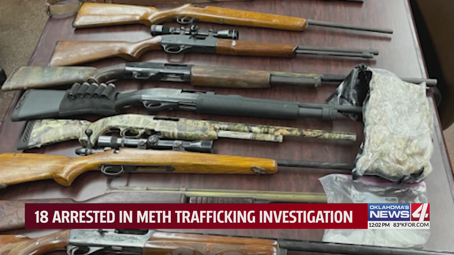 OBN seizes guns, meth in Murray County investigation – KFOR.com ...