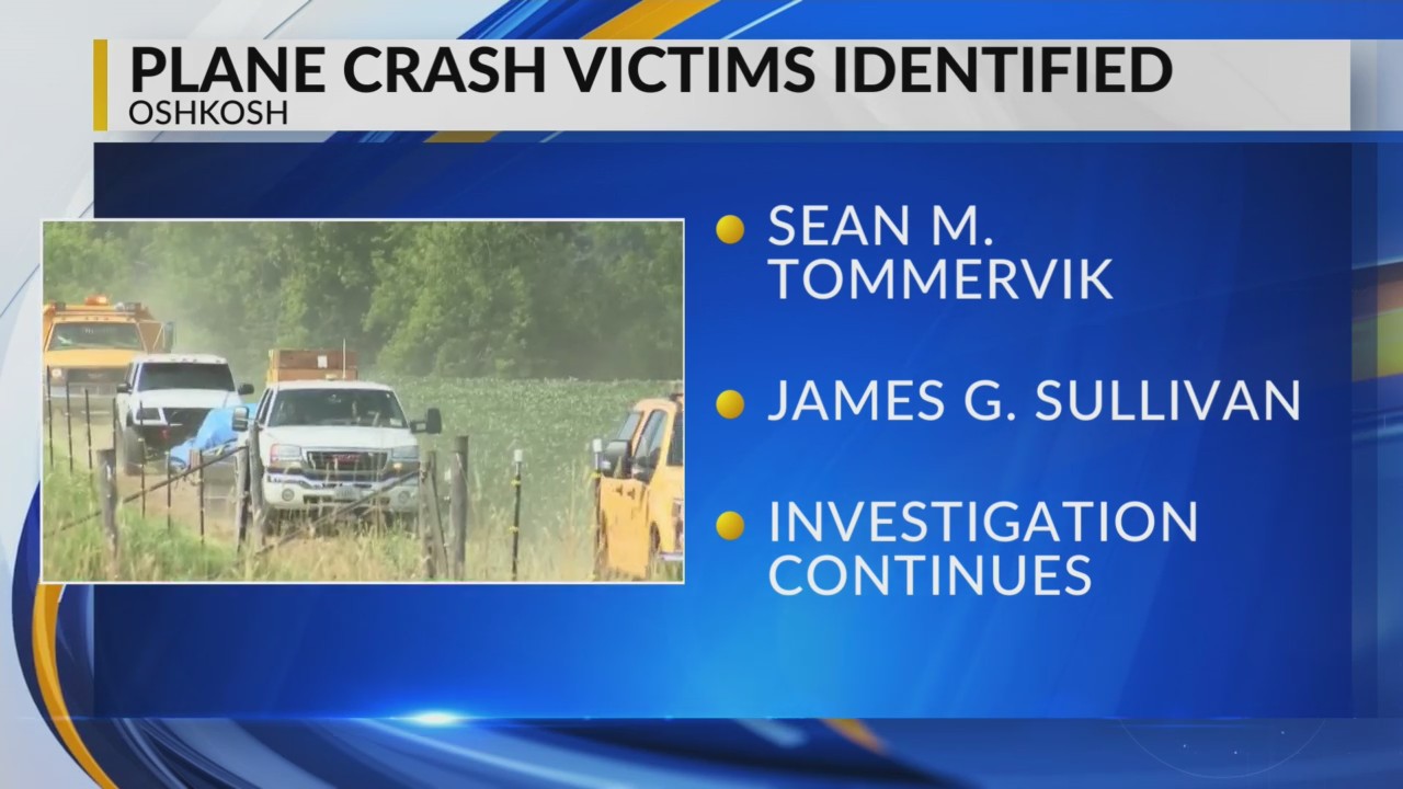 Authorities identify two dead after plane crash near EAA in Oshkosh ...