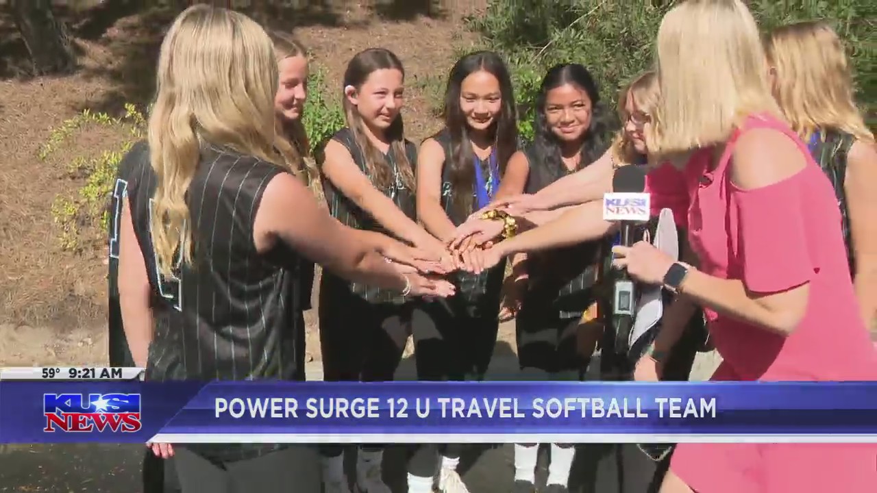 Power Surge 12 U Travel Softball Team celebrates tournament win – FOX 5 ...