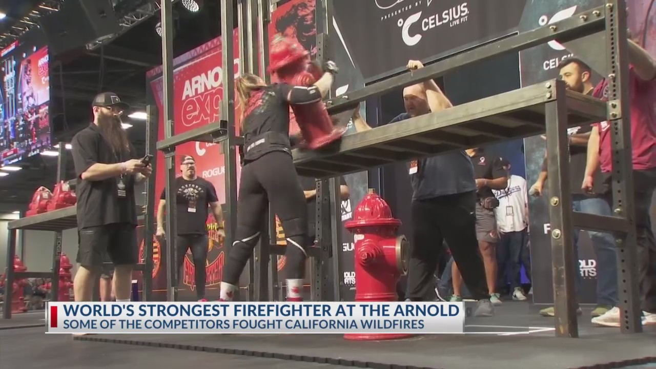World’s Strongest Firefighter at the Arnold – NBC4 WCMH-TV