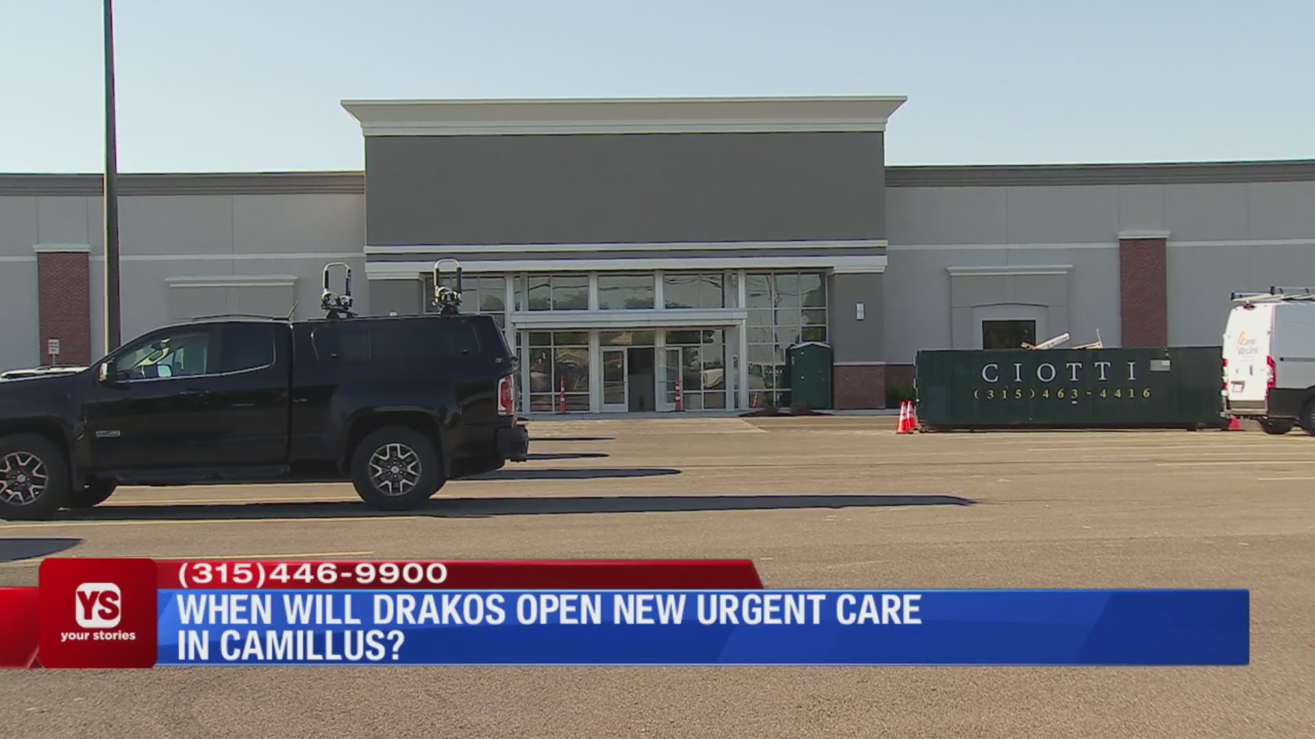 Your Stories Q&A: When can we expect the new Drakos urgent care to open ...