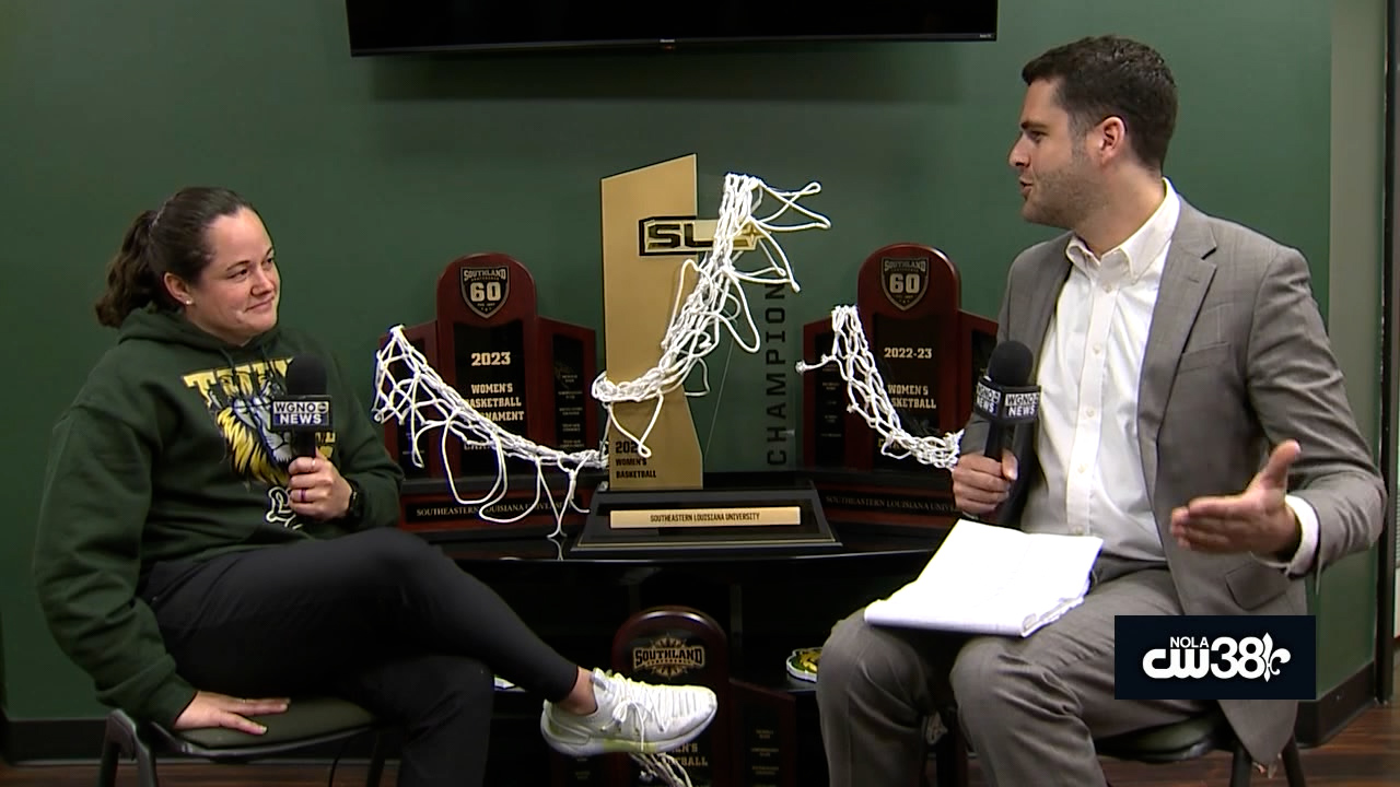 WGNO Sports Zone sit-down with Southeastern head coach Ayla Guzzardo – WGNO