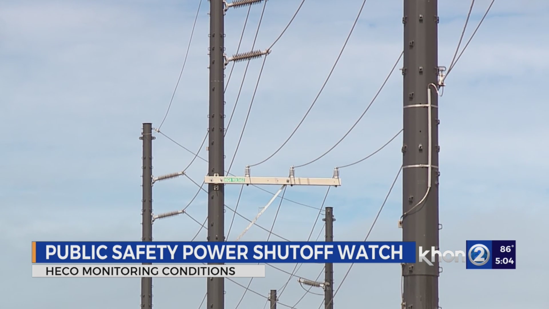 HECO issues PSPS watch: Customers urged to prepare for outages – KHON2