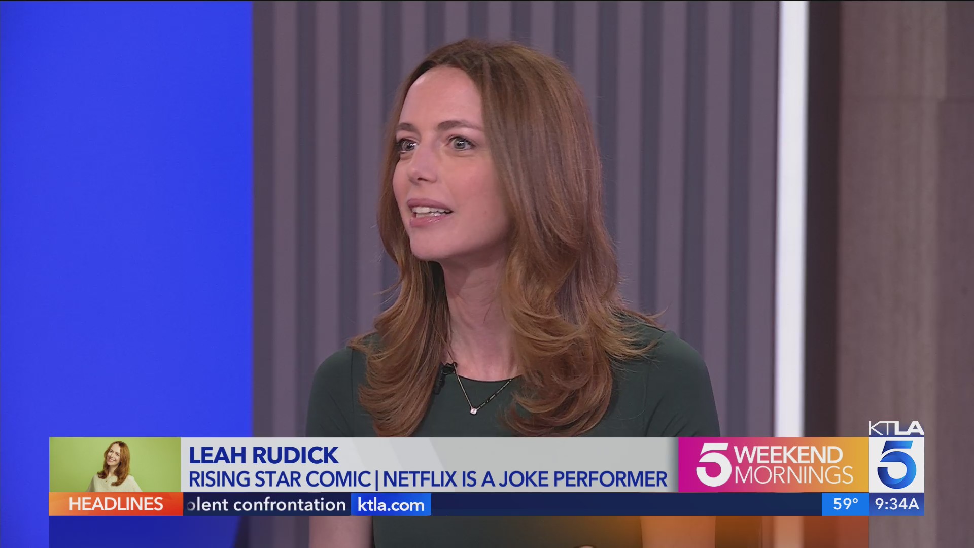 Leah Rudick talks her upcoming Netflix is a Joke Live Special – KTLA