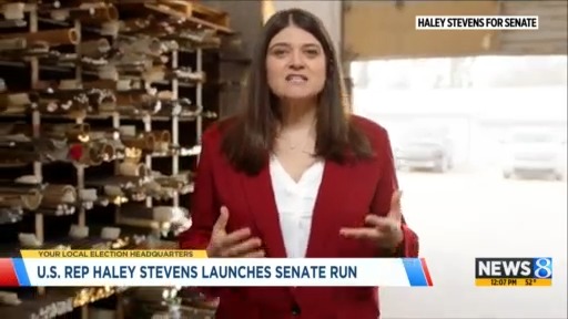 Rep. Haley Stevens enters US Senate race – WOODTV.com