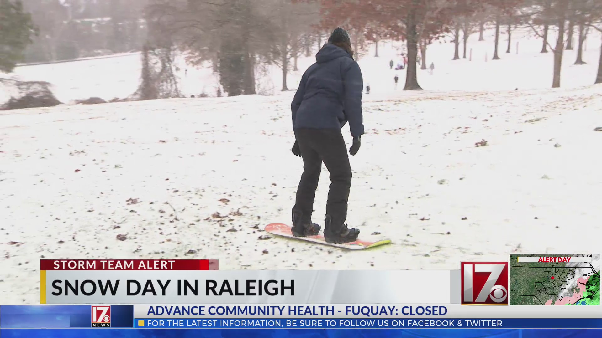 Snow day in Raleigh – CBS17.com
