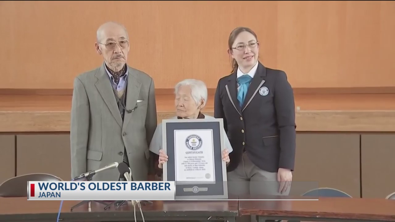Meet the world’s oldest female barber – KSNT 27 News
