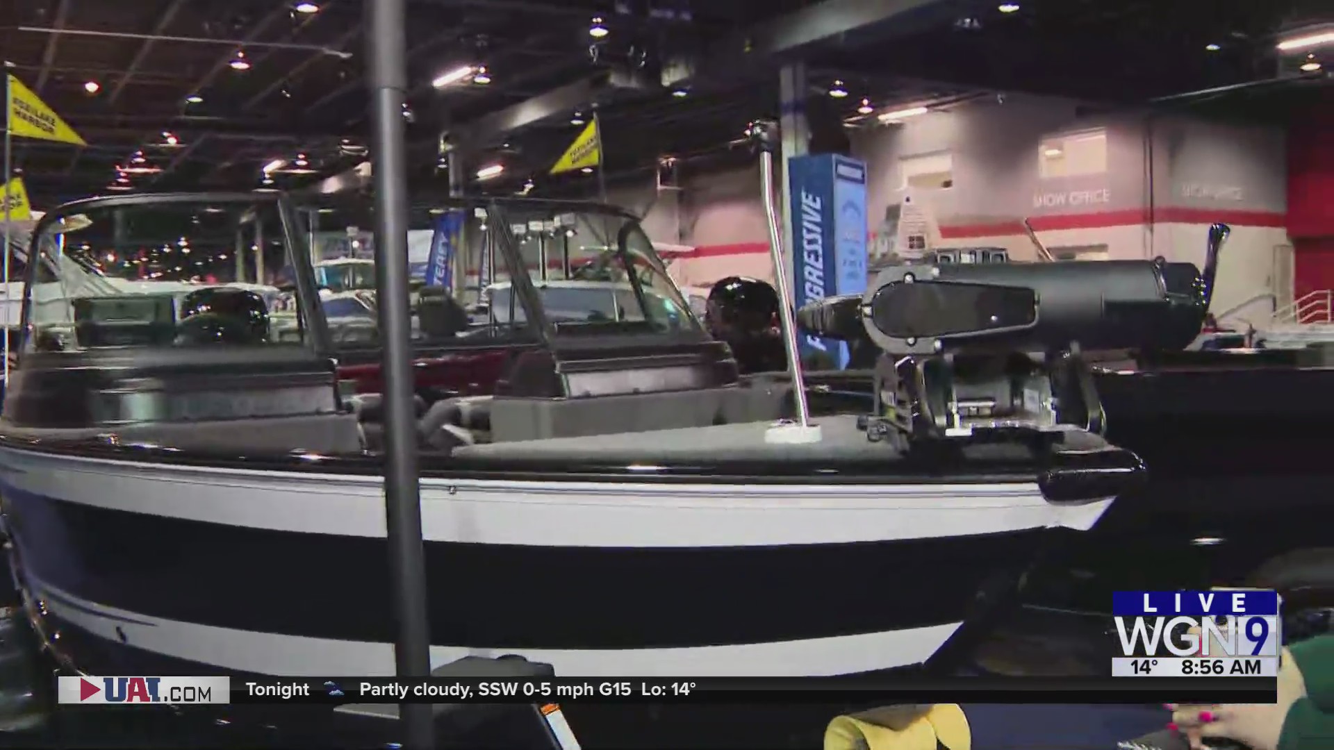 Around Town – The Chicago Boat Show – WGN-TV