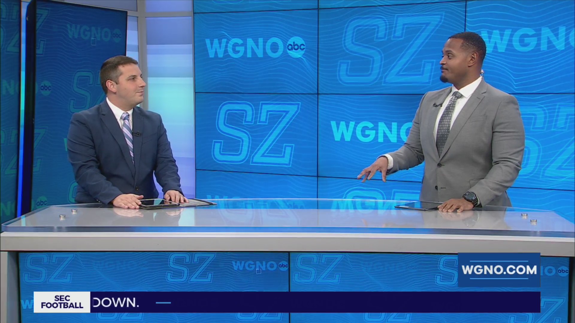 WGNO Sports Zone sit-down with Tulane head coach Jon Sumrall following ...