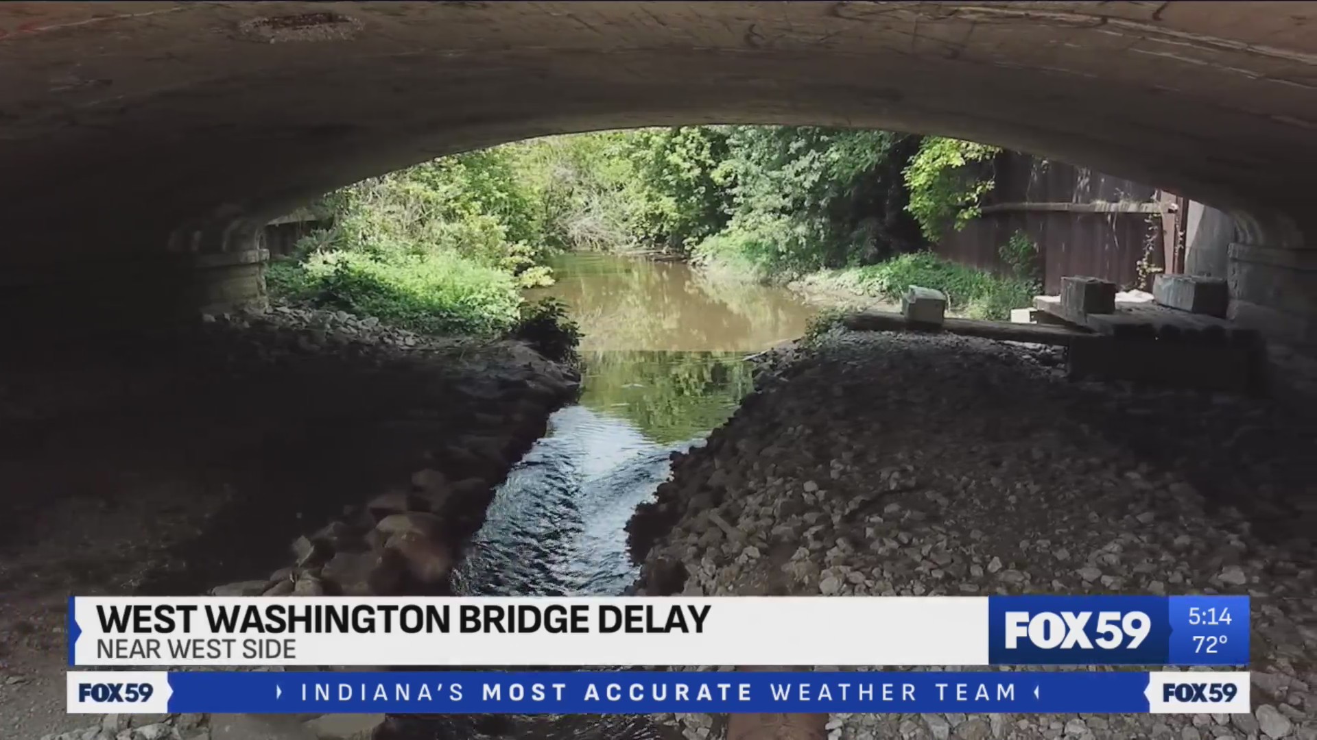 West Washington Street Bridge project delayed – Fox 59