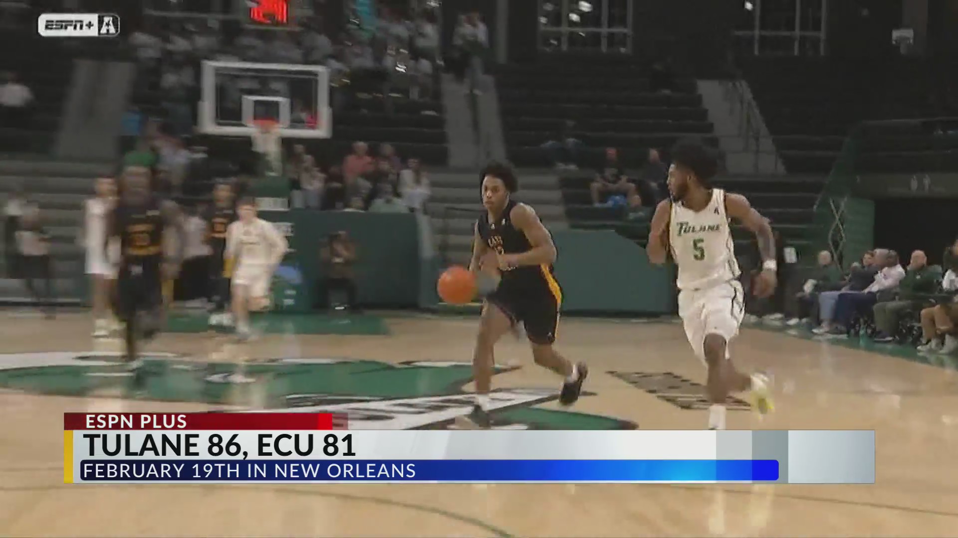 ECU Basketball vs. Tulane – WNCT