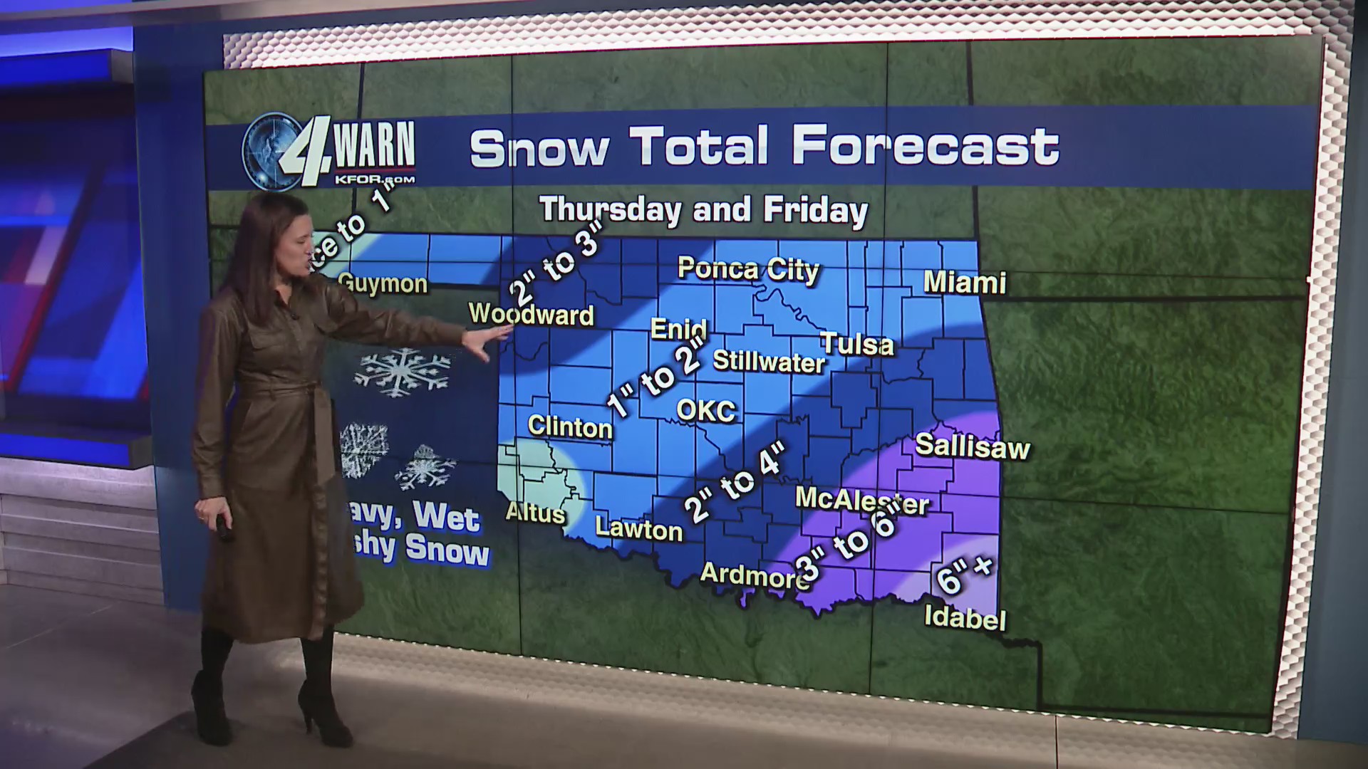 Emily’s 6:45PM Forecast for Wednesday, January 8, 2025 – KFOR.com ...