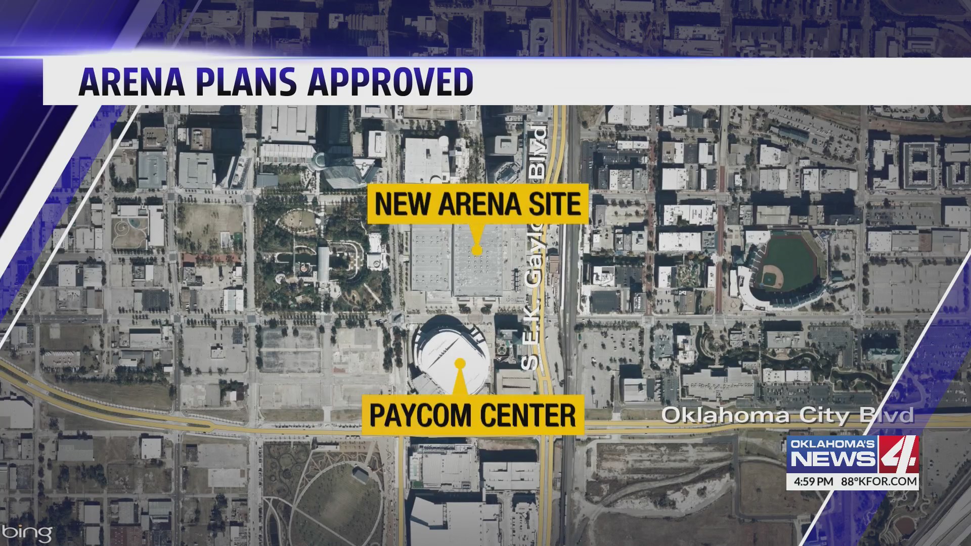 City council approves downtown arena plan by 7-2 vote – KFOR.com ...
