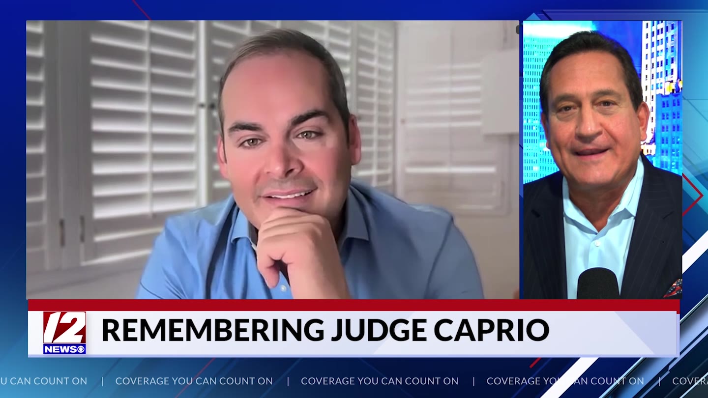 Remembering Judge Caprio: Reflections from David Begnaud – WPRI.com