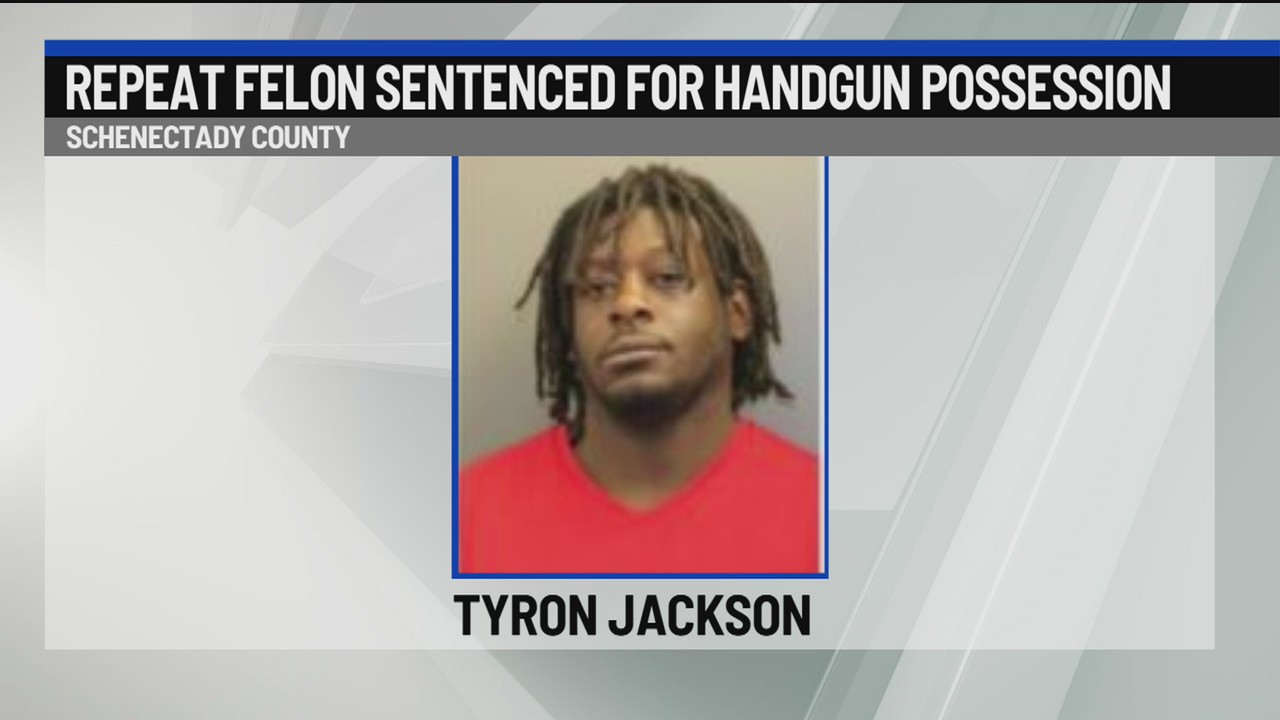 Repeat felon sentenced for handgun possession – NEWS10 ABC