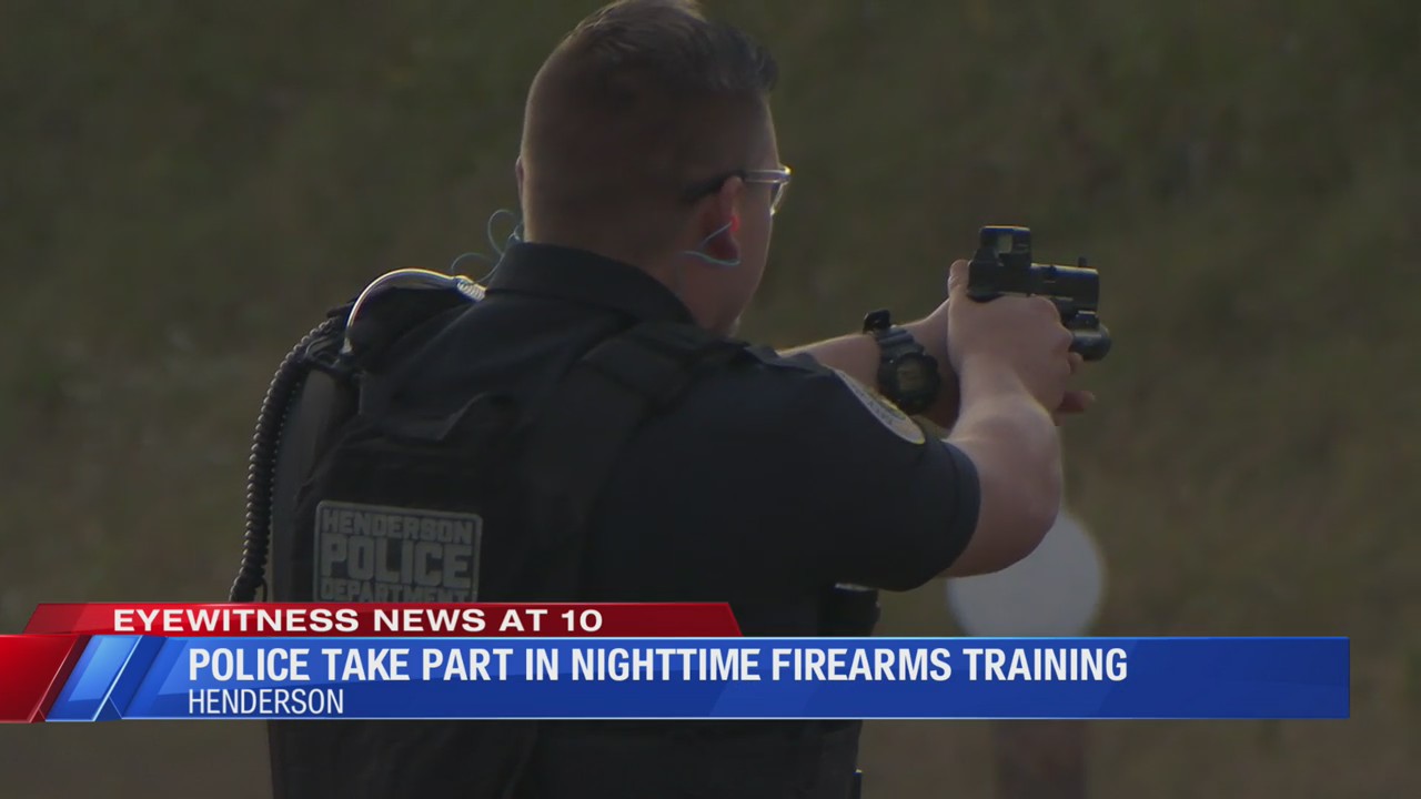 Police undergo nighttime firearms training – Eyewitness News (WEHT/WTVW)